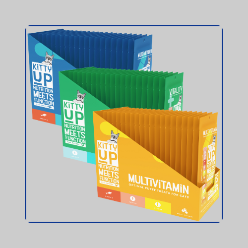 Cat Multivitamin Purée Bulk Box (80 Tubes) | Kitty Up – Kitty Up